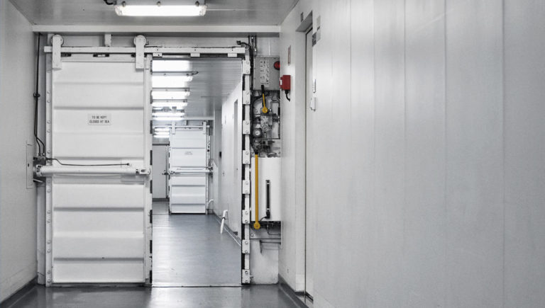 Watertight doors on cargo ships - PMDS