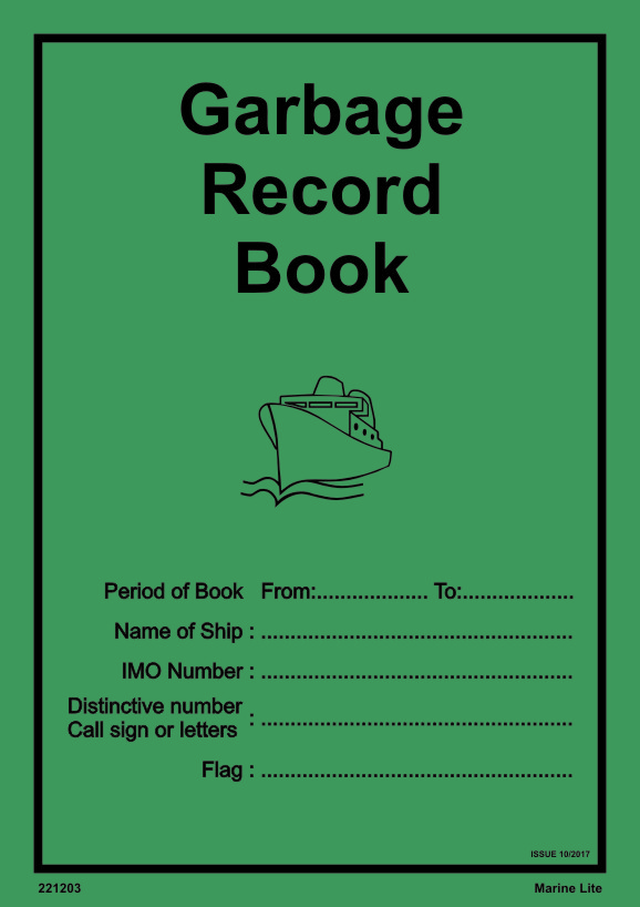 Garbage Record Book - PMDS